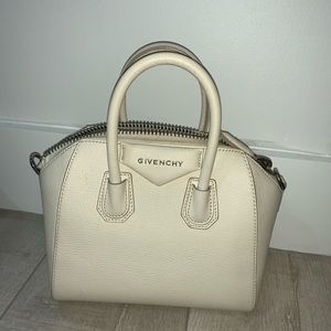 Givenchy | Bags | Givenchy Mini White Bag | Poshmark